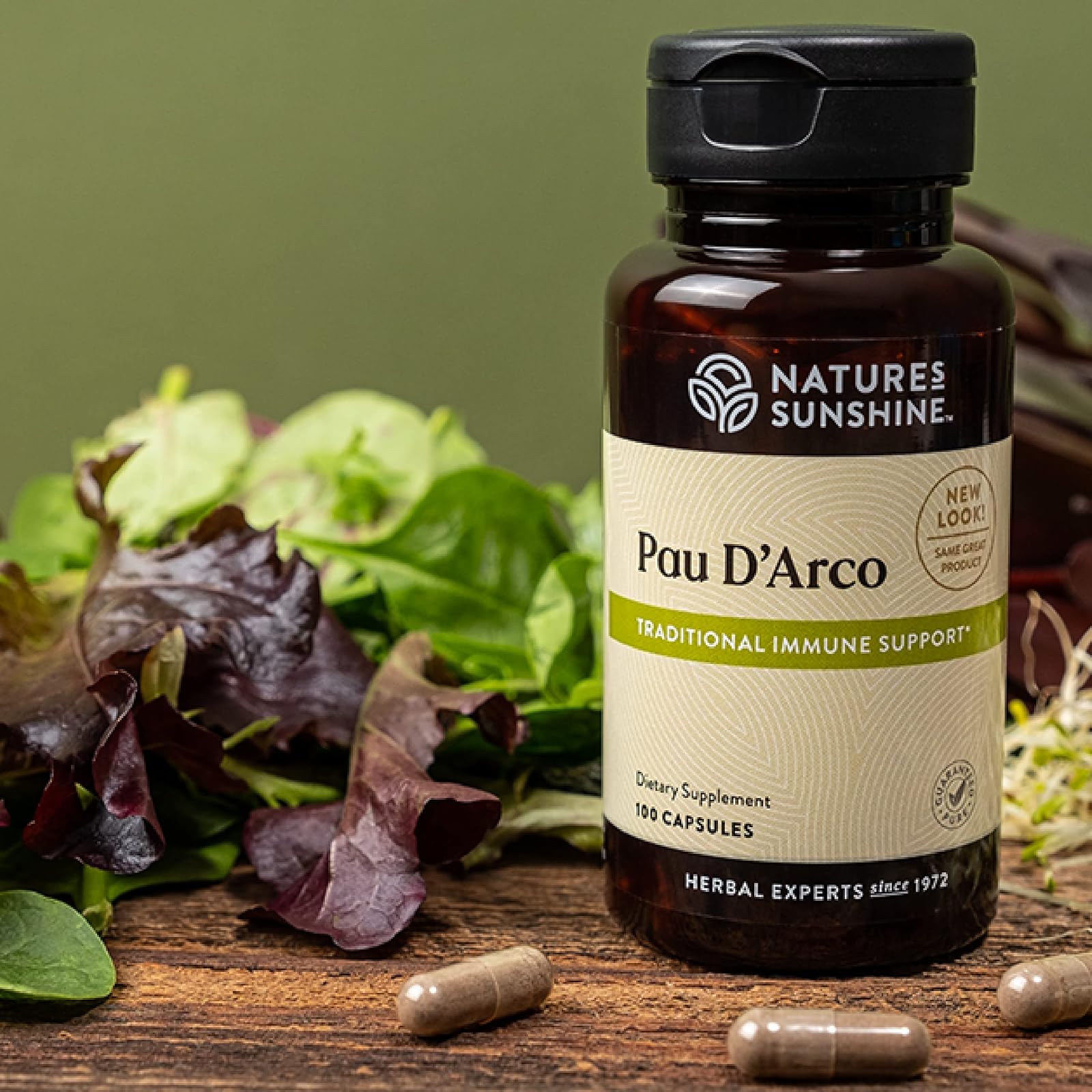 natural vitamin A supplement capsules