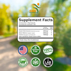 Natural vitamin A supplement capsules