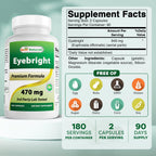 Natural vitamin A supplement for vision