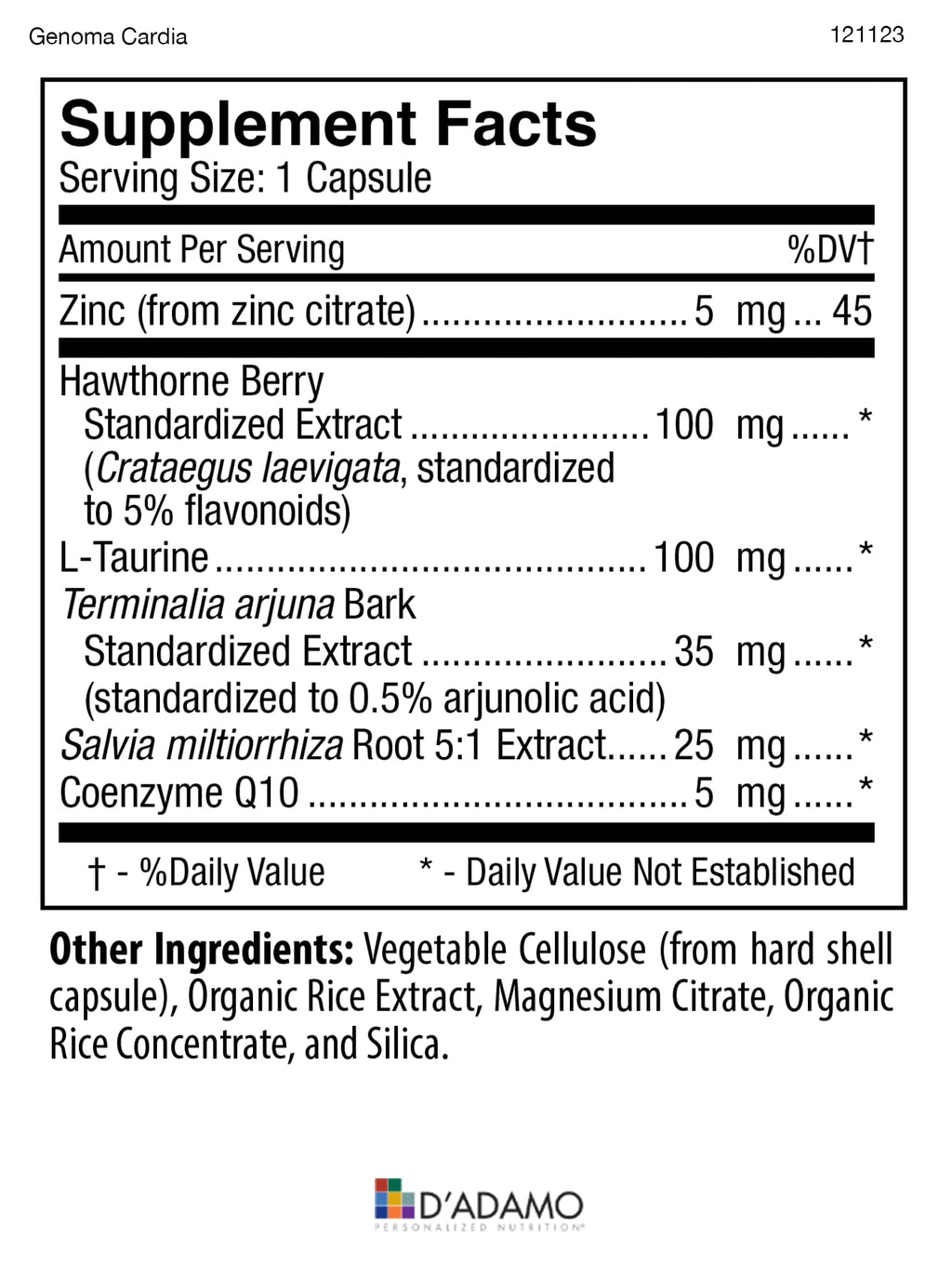 natural vitamin and mineral blend for heart