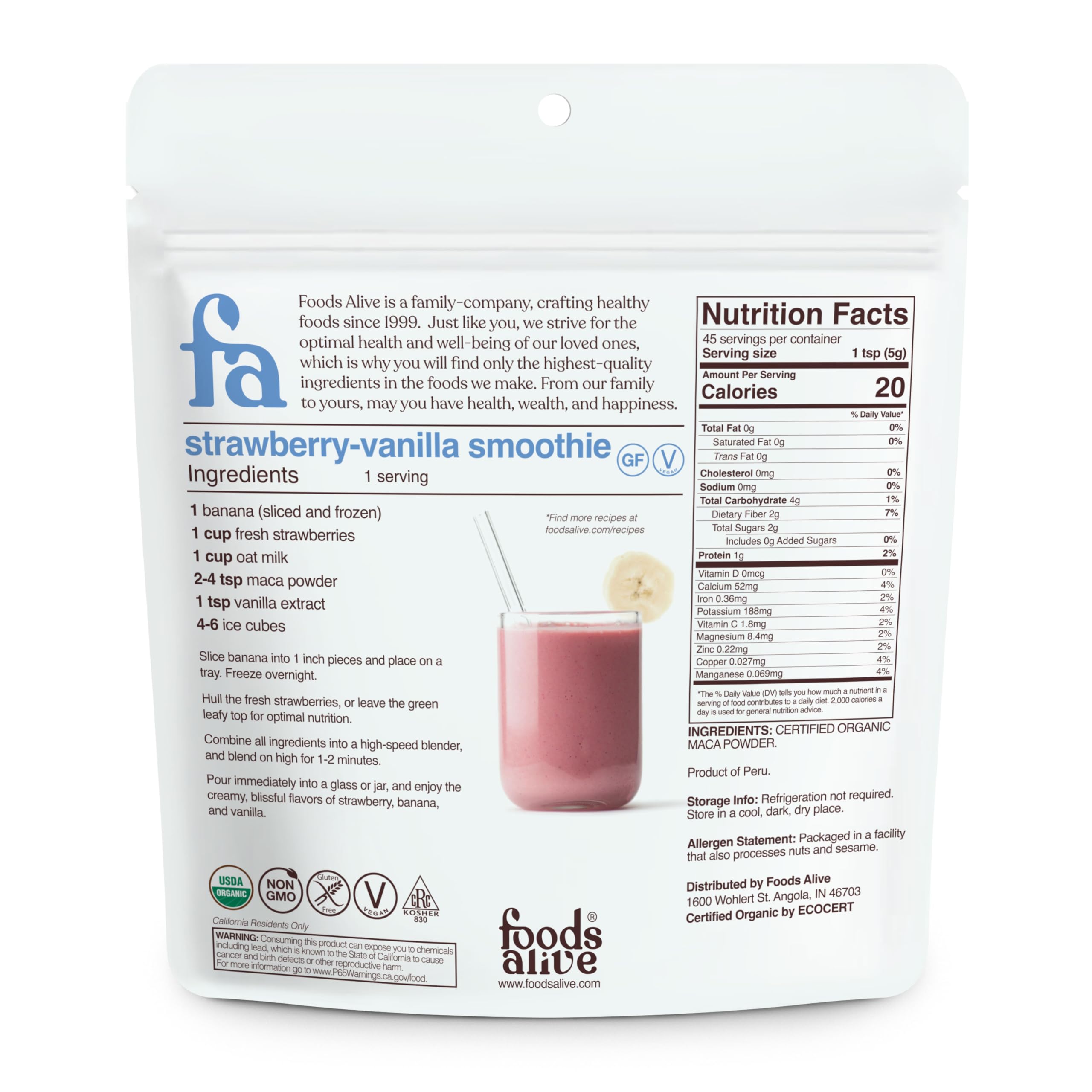 natural vitamin and mineral boost