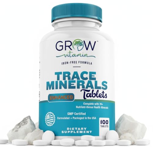 natural vitamin and mineral complex tablets