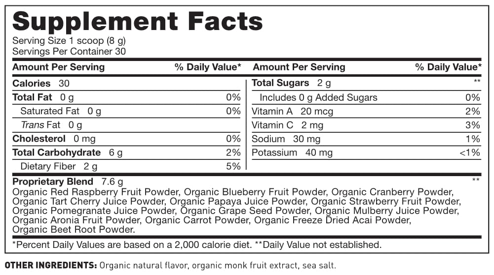 natural vitamin and mineral support