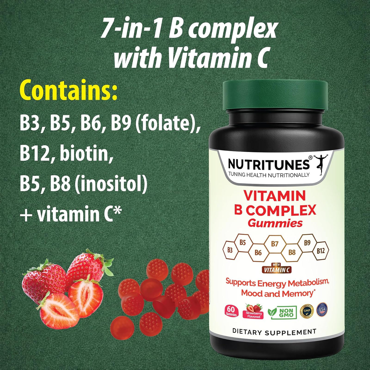 natural vitamin b complex for stress relief