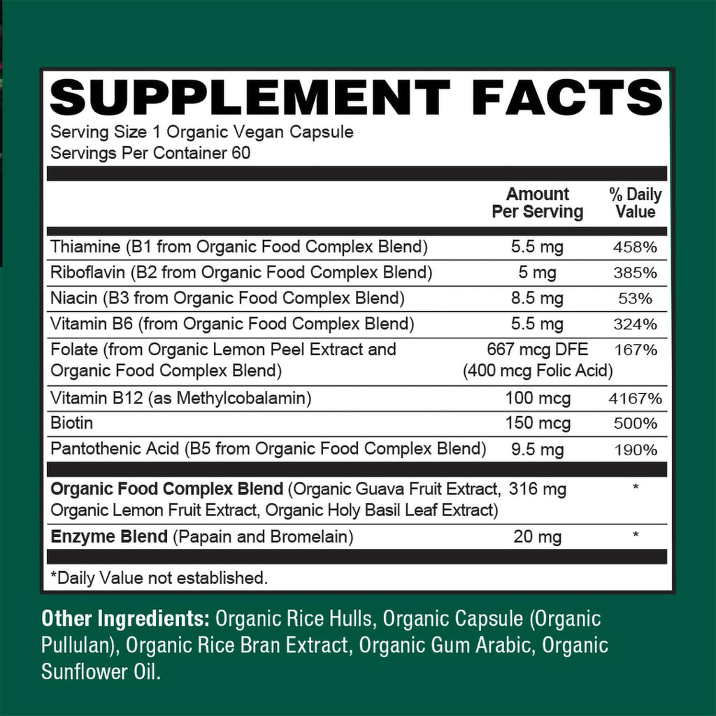natural vitamin b complex for wellness