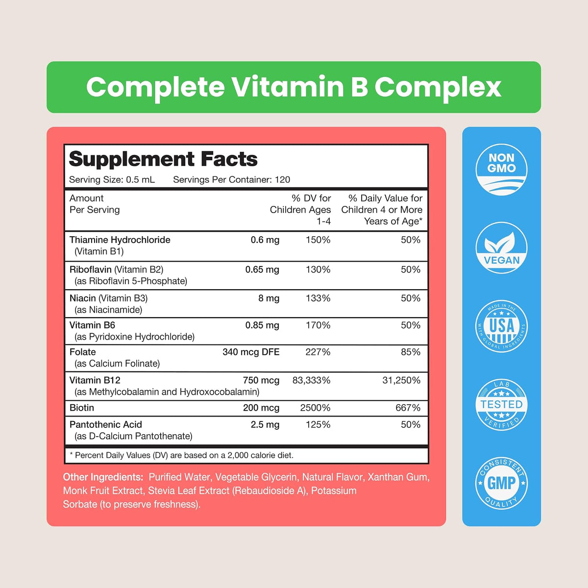 natural vitamin b complex supplement