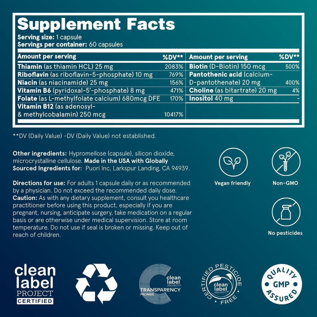natural vitamin b complex supplement