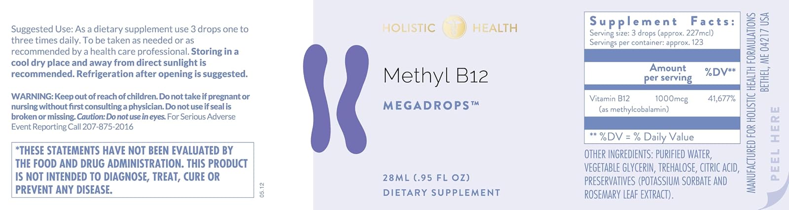 Natural vitamin B12 for vegans