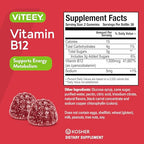 Natural vitamin B12 gummies for immunity