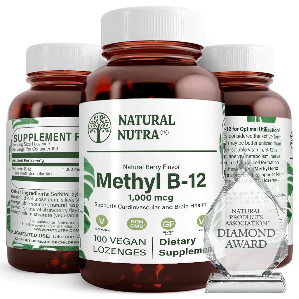 natural vitamin b12 lozenges for energy