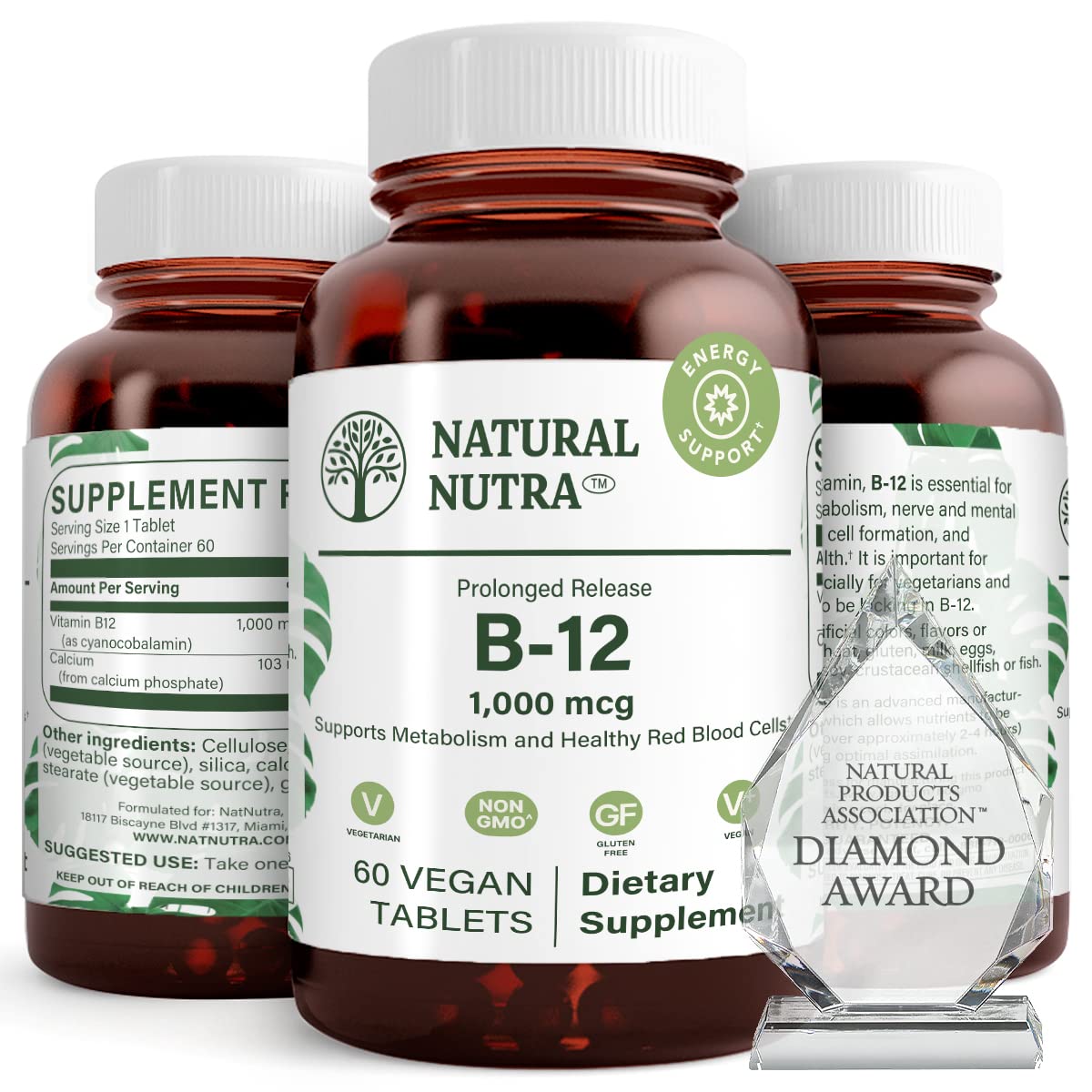 natural vitamin b12 supplement tablets