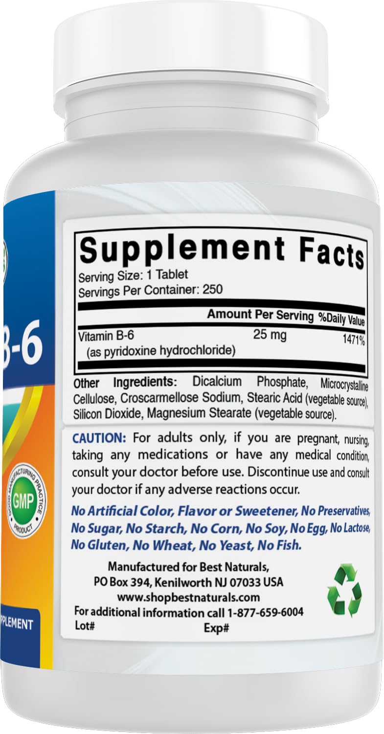 Natural Vitamin B6 source