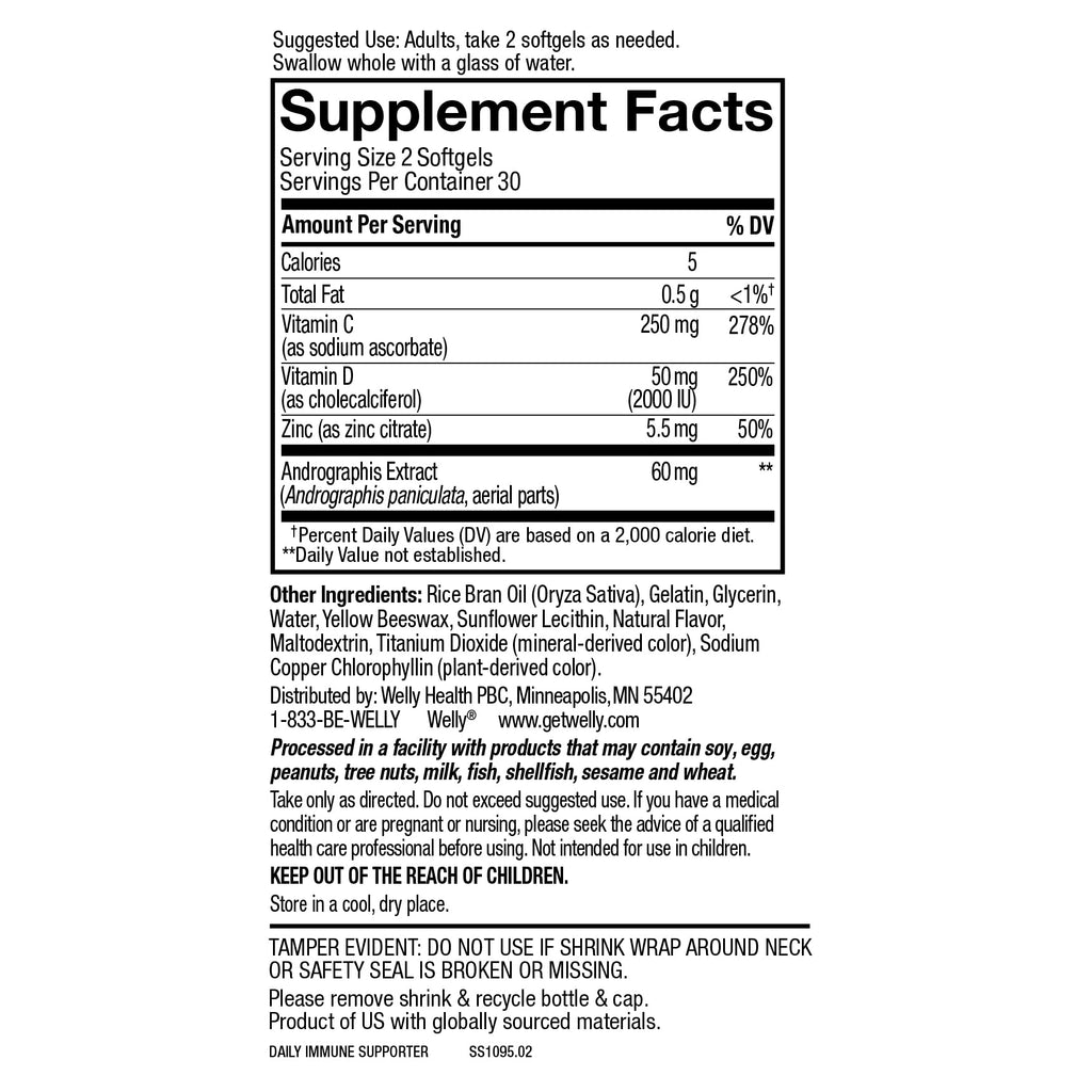 Natural vitamin C and D supplements