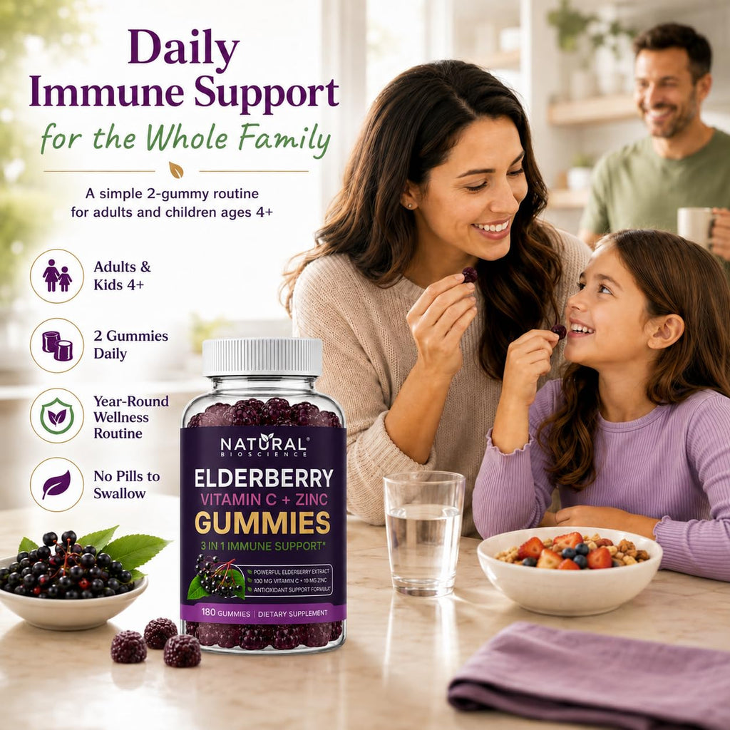 natural vitamin C elderberry supplement