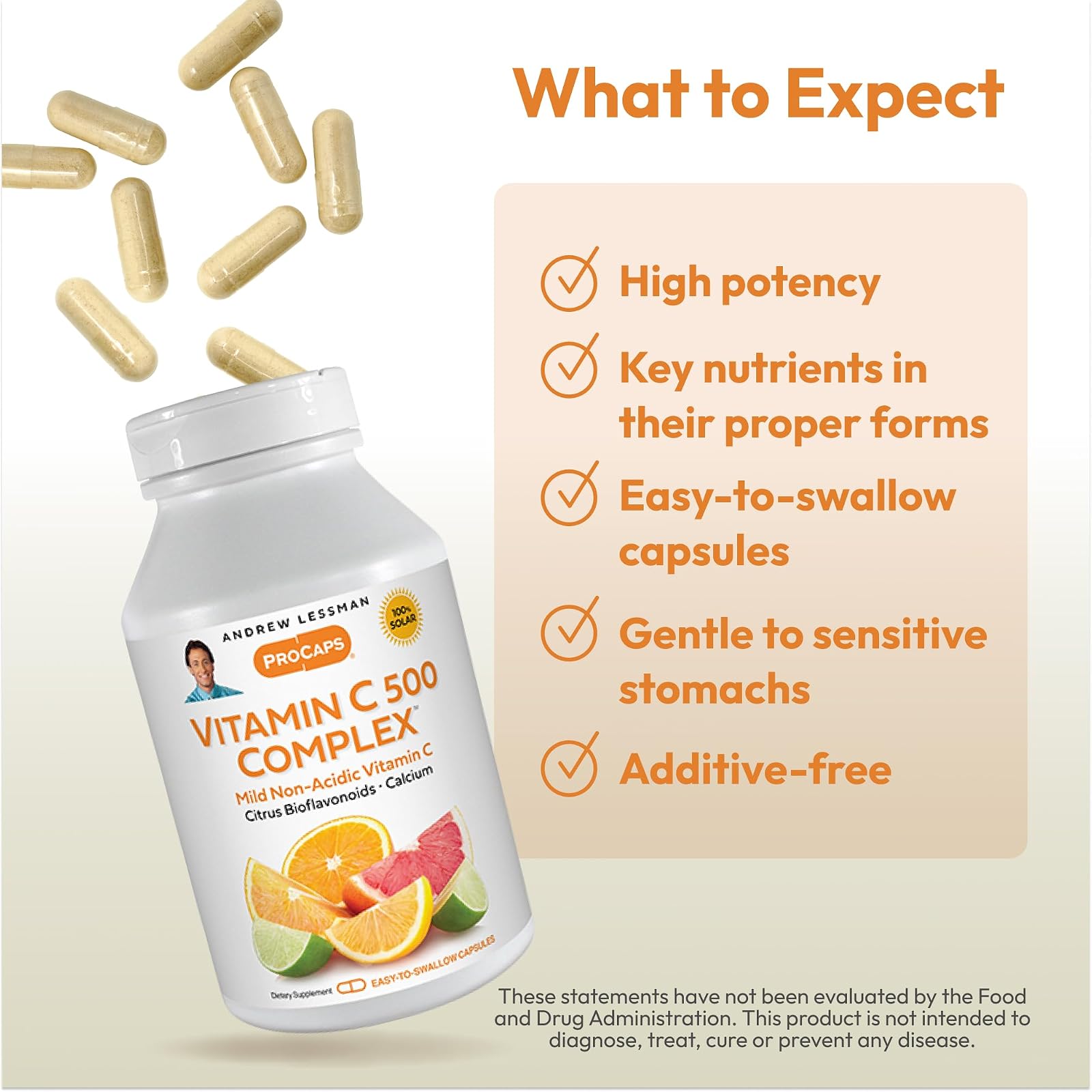 Natural Vitamin C for skin vitality