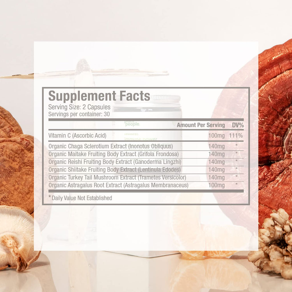 natural vitamin C from mushrooms
