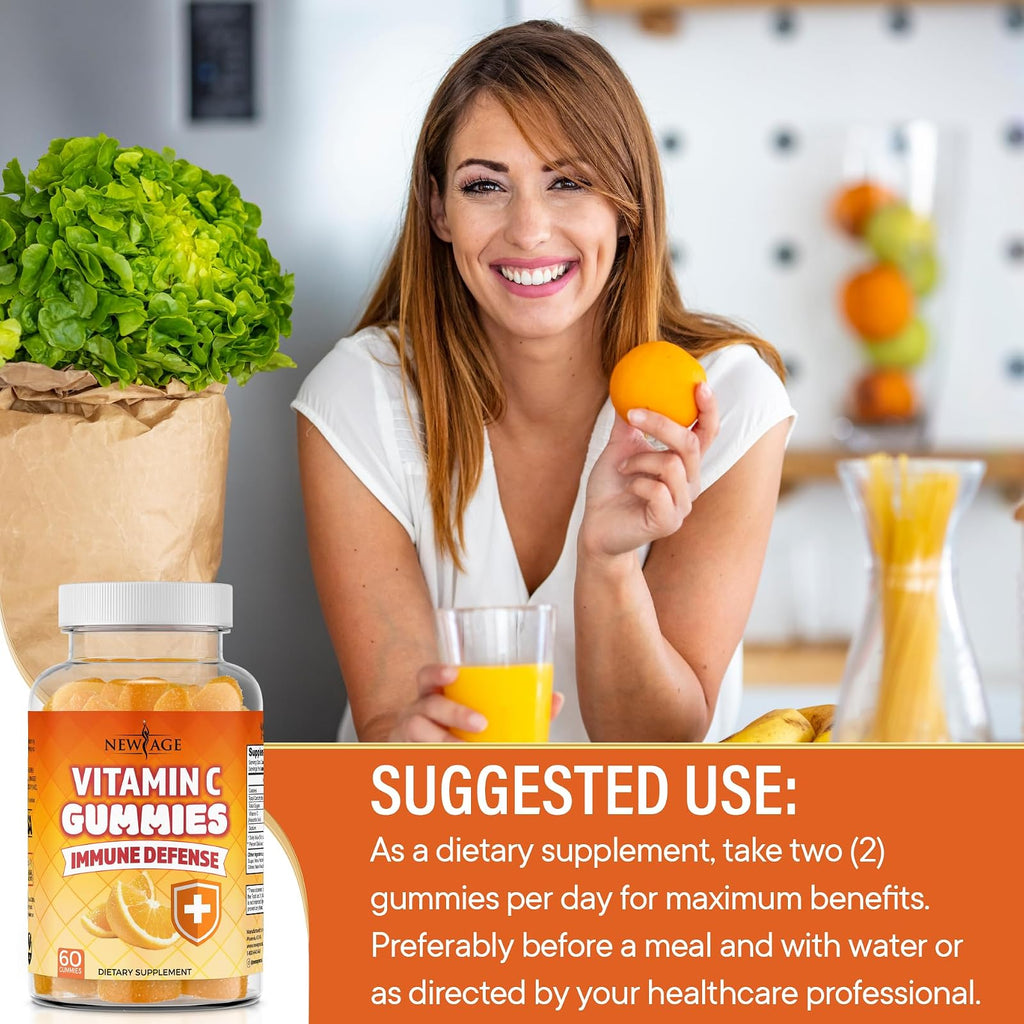 natural vitamin C gummies for antioxidant support