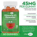 natural vitamin C gummies for daily health