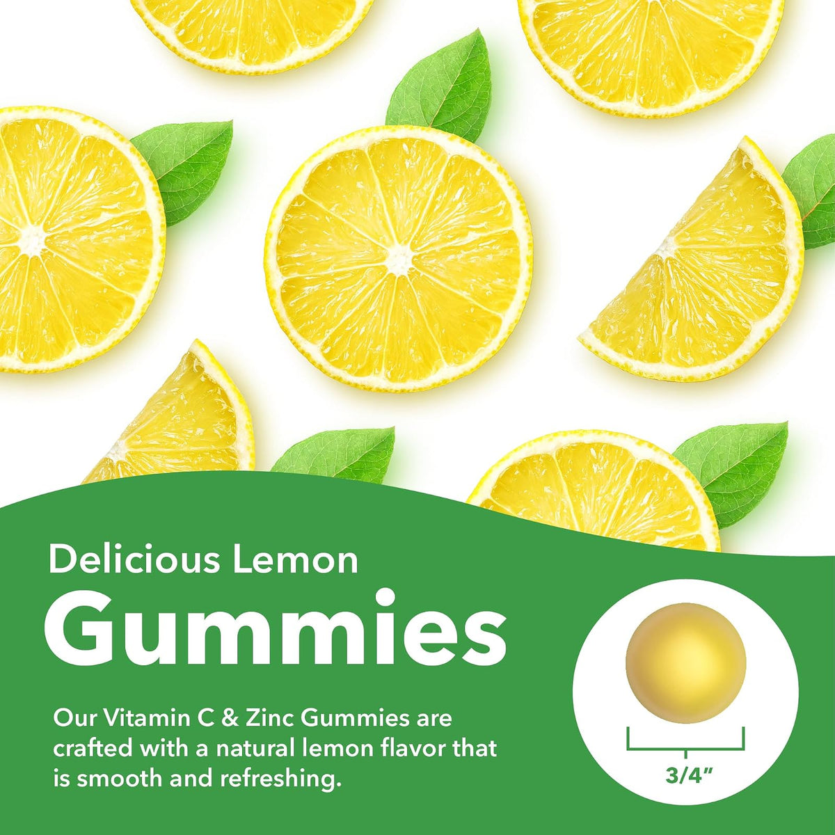Natural vitamin C gummies for daily wellness