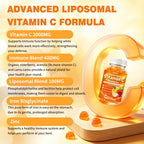 Natural Vitamin C gummies for skin health