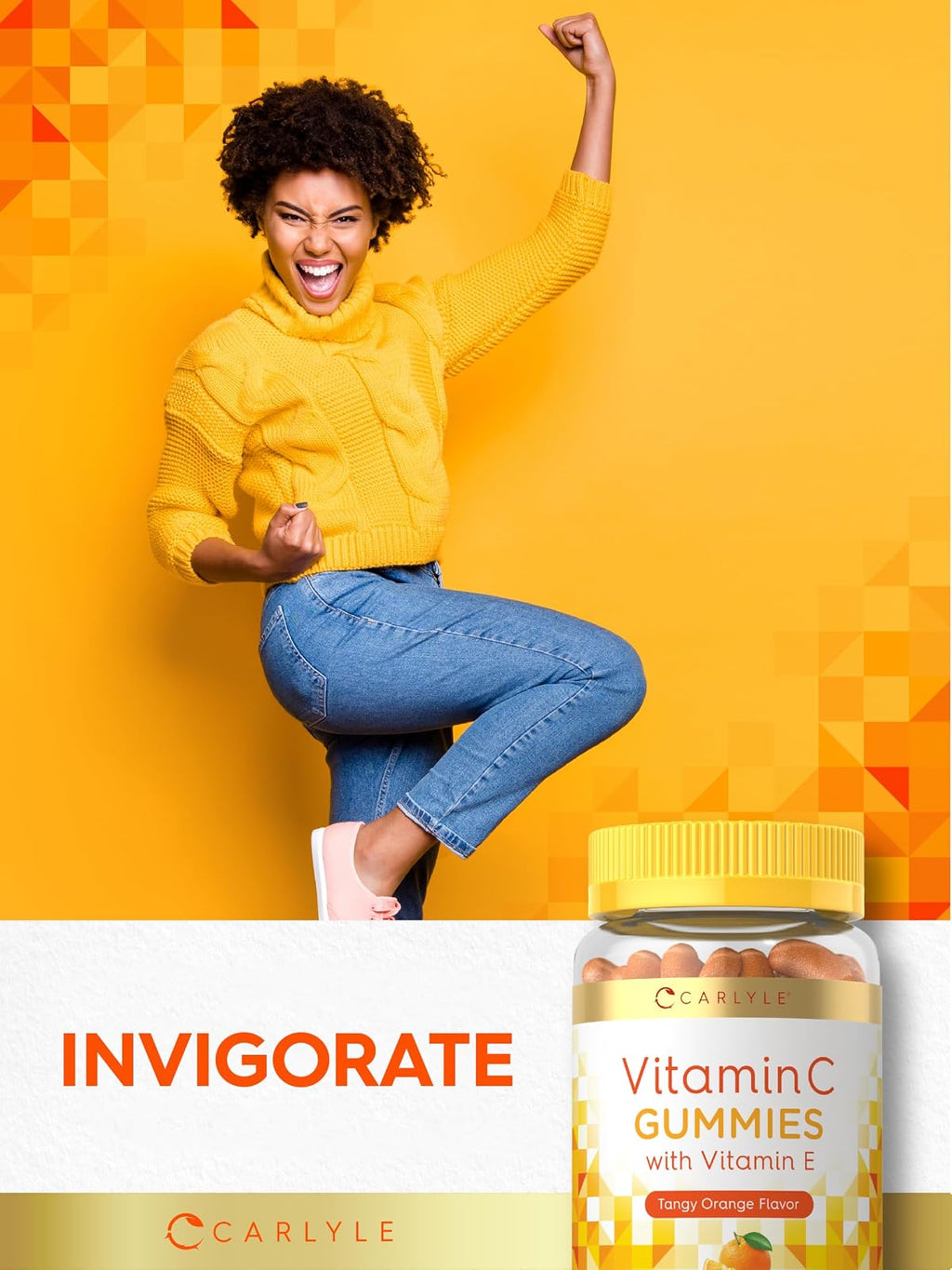 Natural vitamin C gummies for wellness