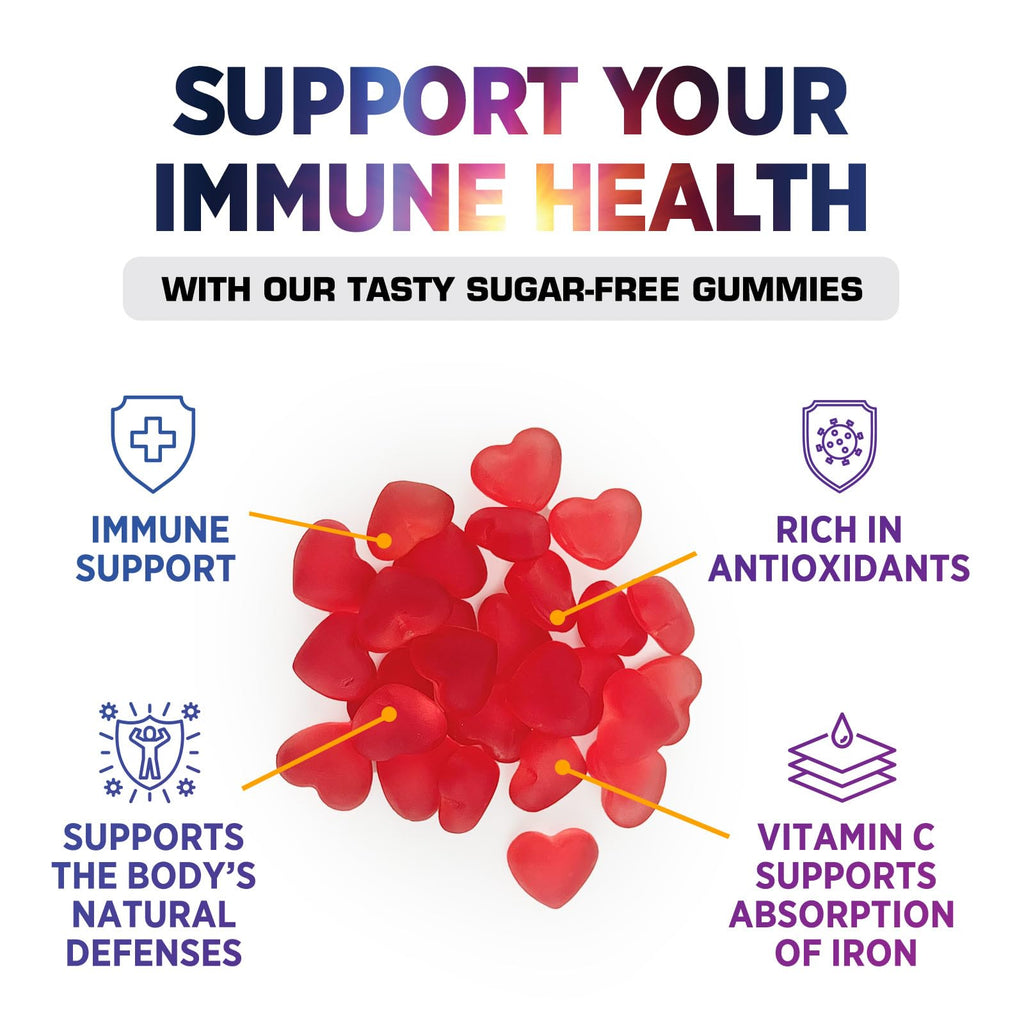 natural vitamin c gummies with no sugar