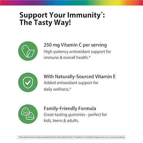 natural vitamin C gummy supplements