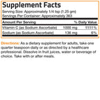 natural vitamin C powder for energy