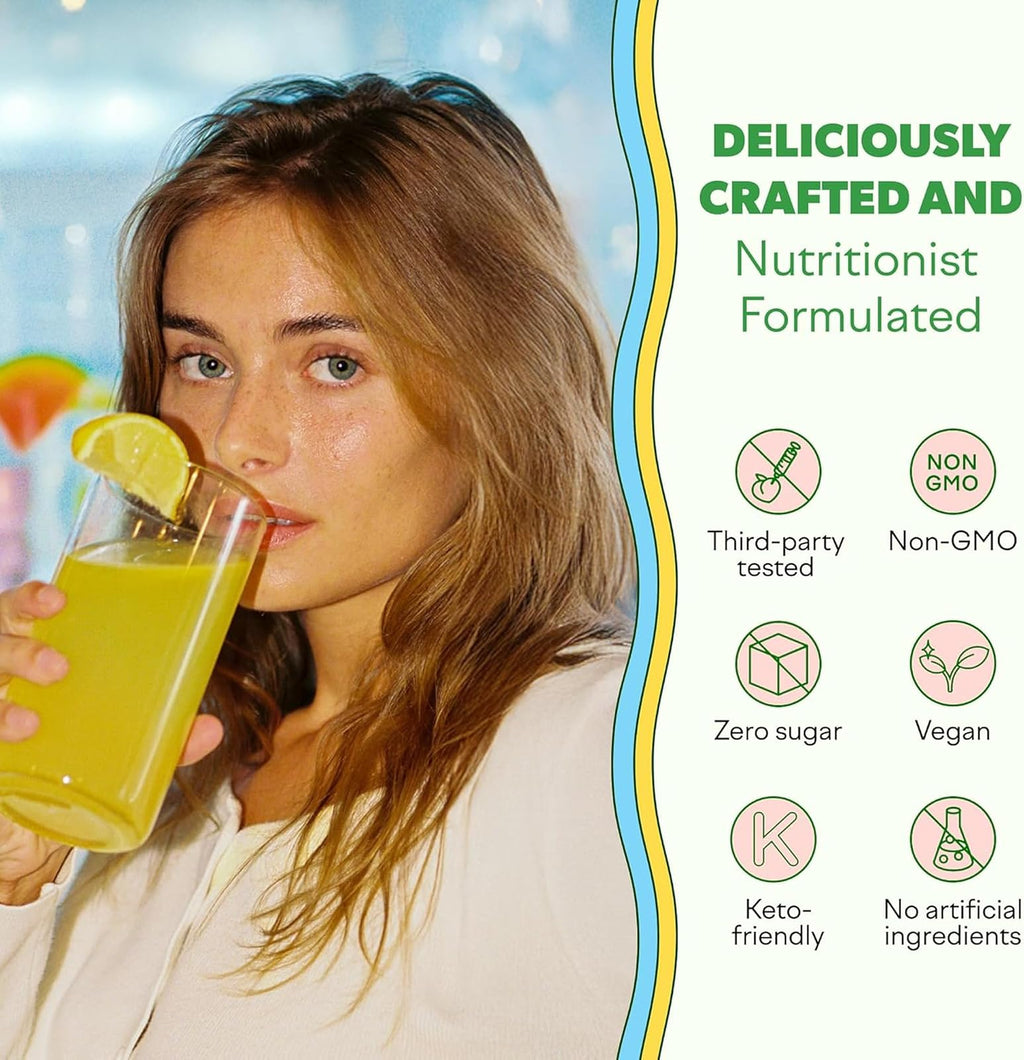 Natural vitamin C powder for wellness