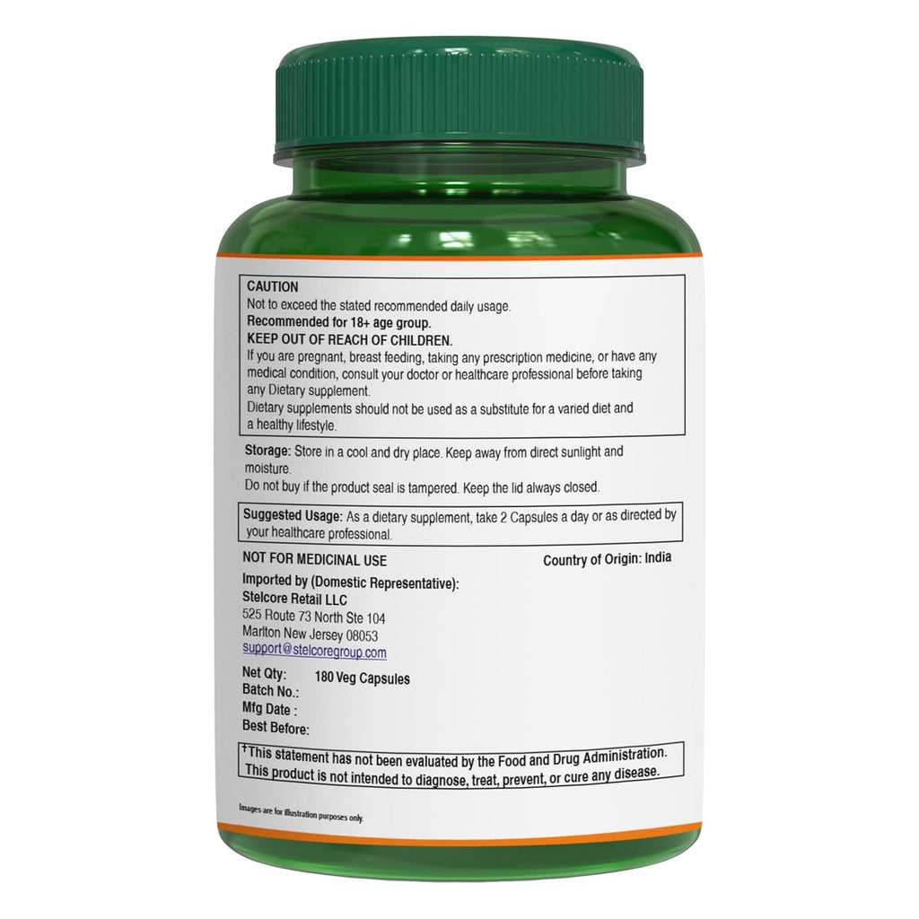 Natural vitamin C source Amla capsules
