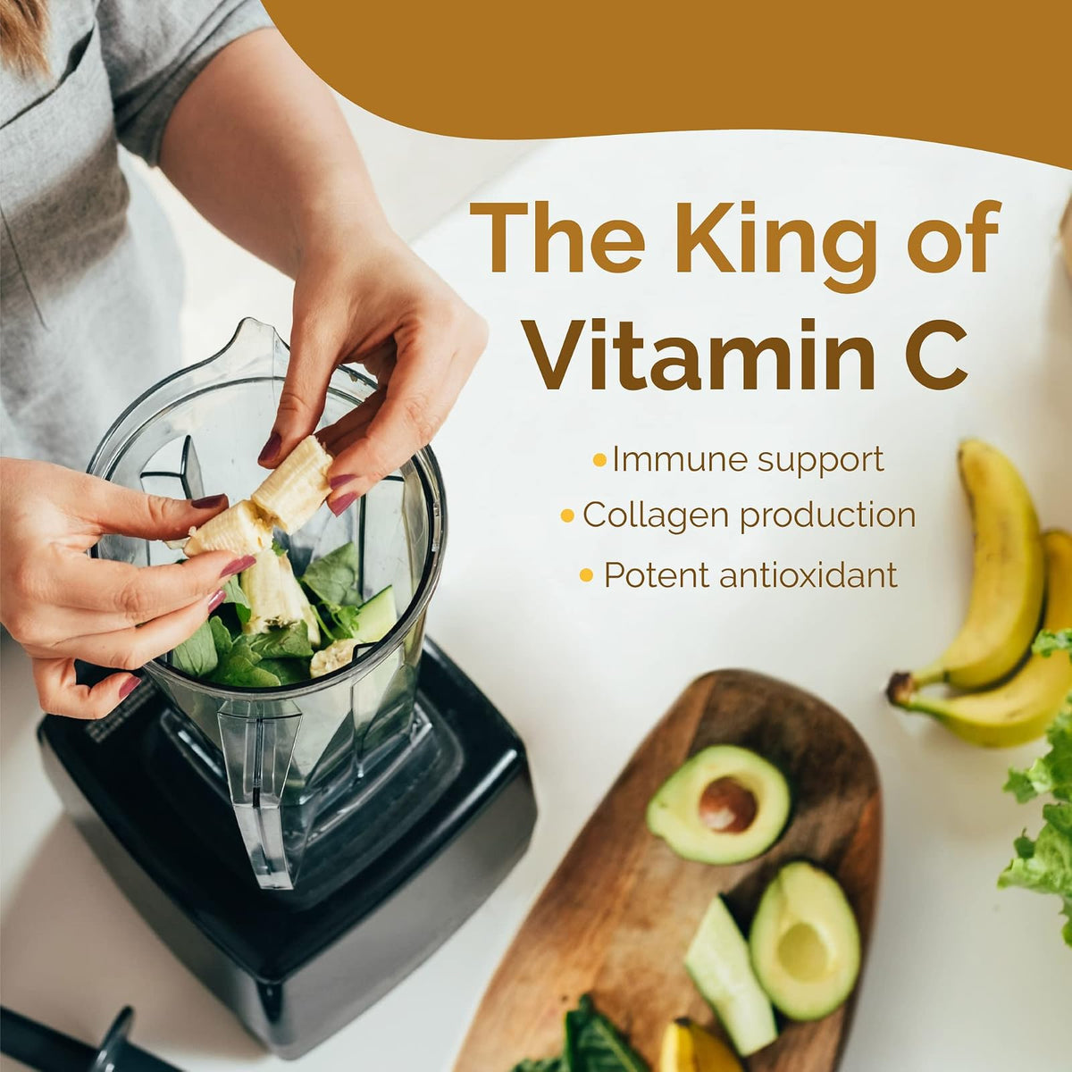 Natural vitamin C superfood powder