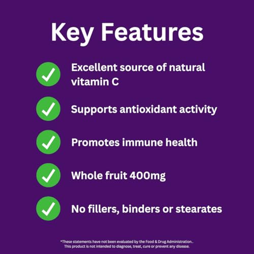 natural vitamin c supplement benefits