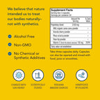 Natural vitamin C supplement capsules