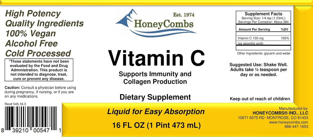 natural vitamin C supplement drops