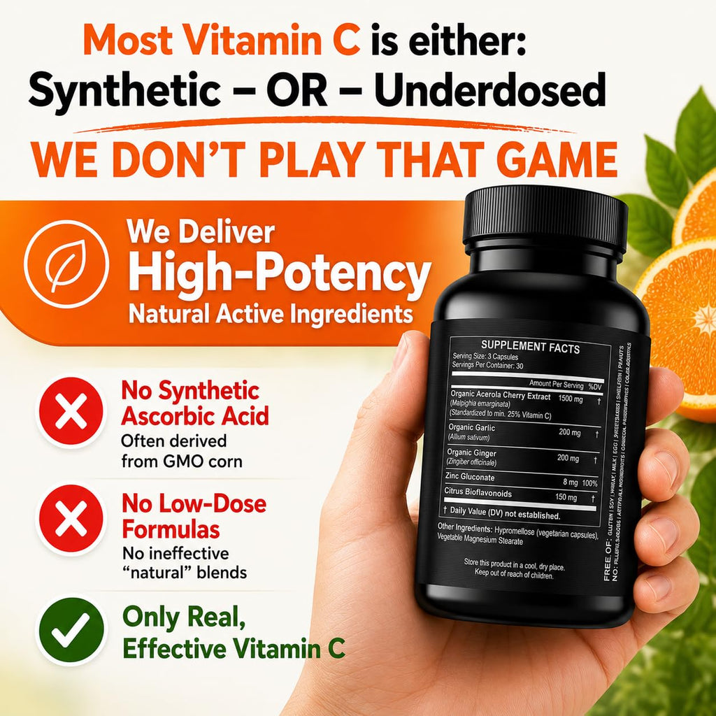 natural vitamin c supplement tablets