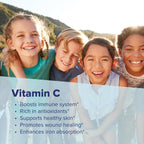 Natural vitamin C support for children