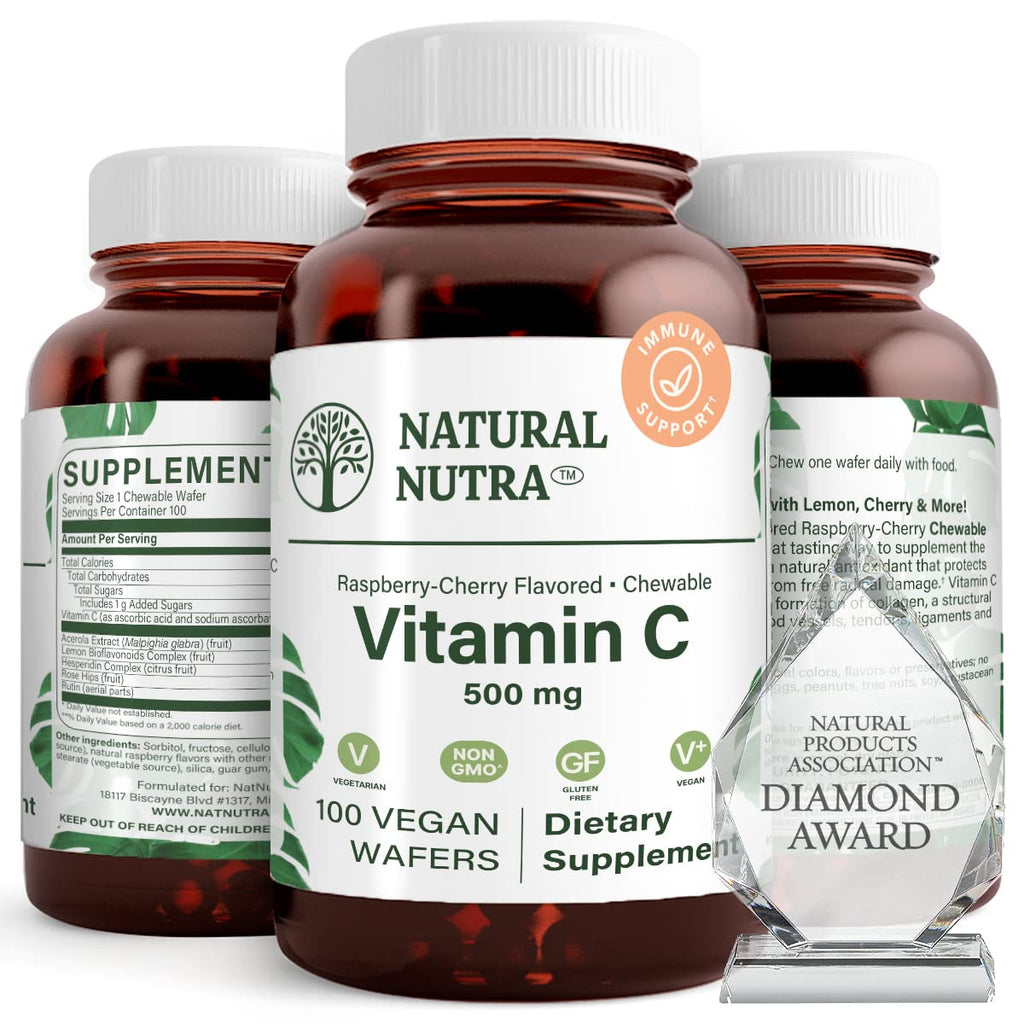 natural vitamin c vegan wafers