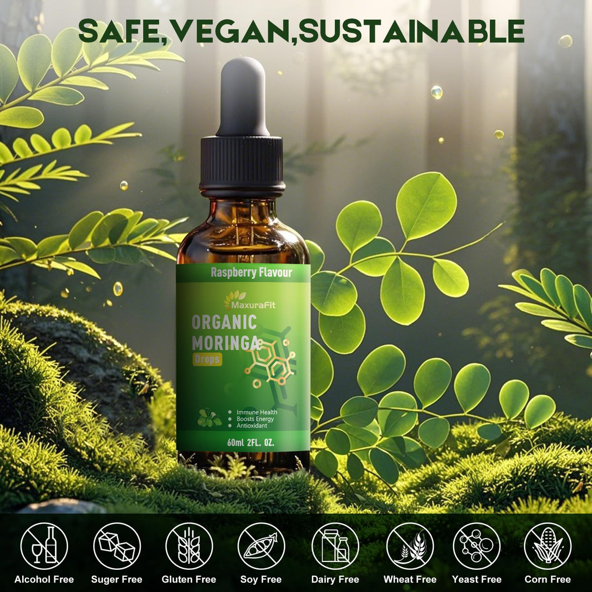Natural vitamin C with Moringa benefits