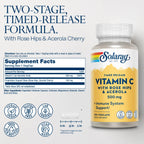 natural vitamin C with rose hips