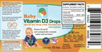 Natural vitamin D K liquid formula