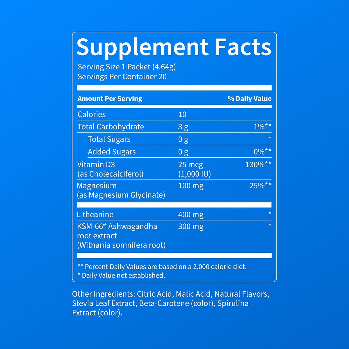 Natural vitamin D supplement drink