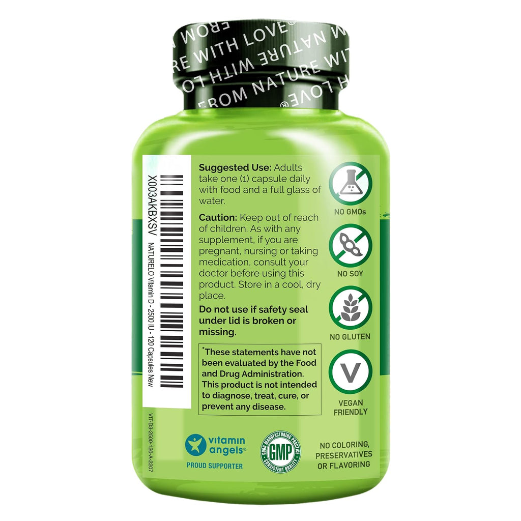 Natural vitamin D3 for better absorption