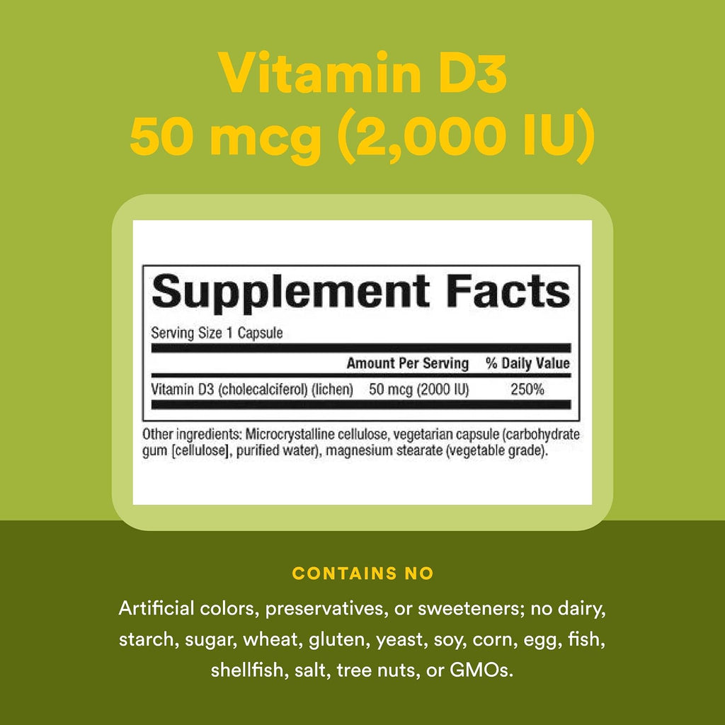 natural vitamin D3 for bone health