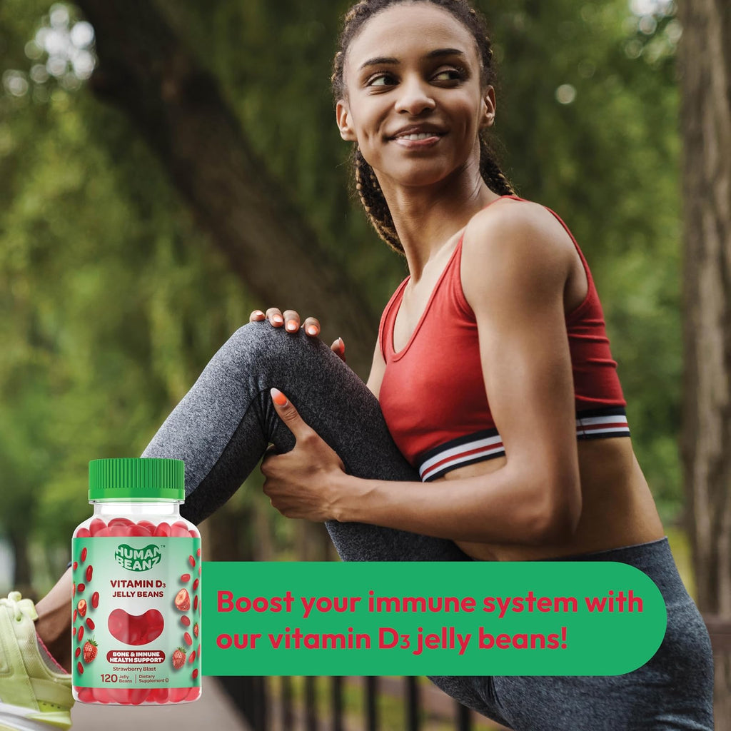 Natural Vitamin D3 gummies for energy boost
