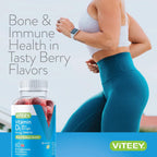 Natural vitamin D3 gummies for wellness