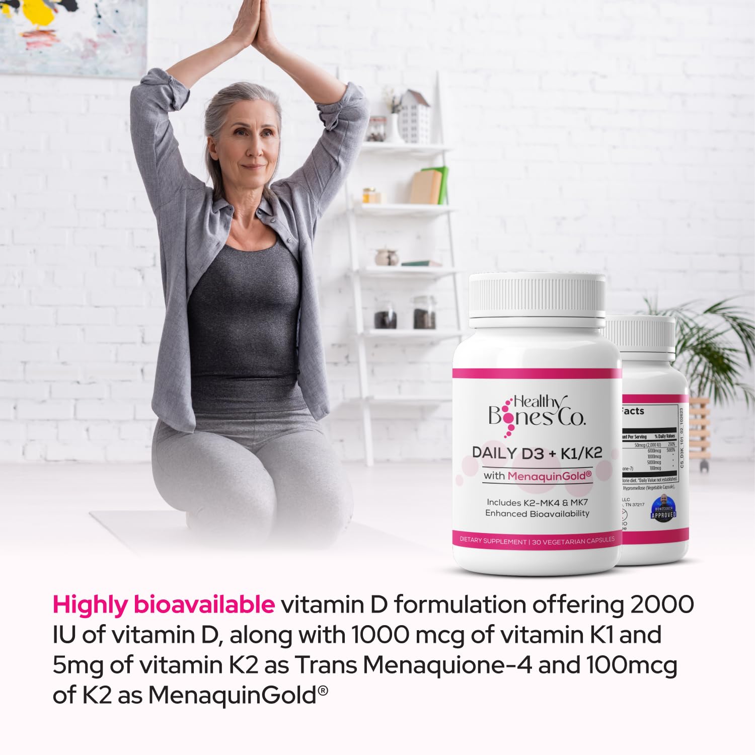 natural vitamin D3 K2 for absorption