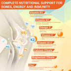 Natural vitamin D3 K2 for bone health
