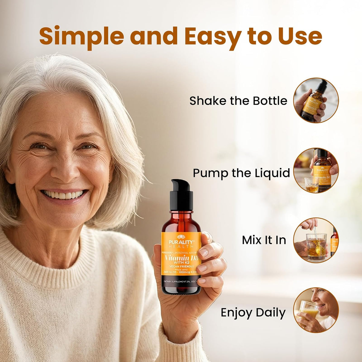 natural vitamin D3 K2 for bone health