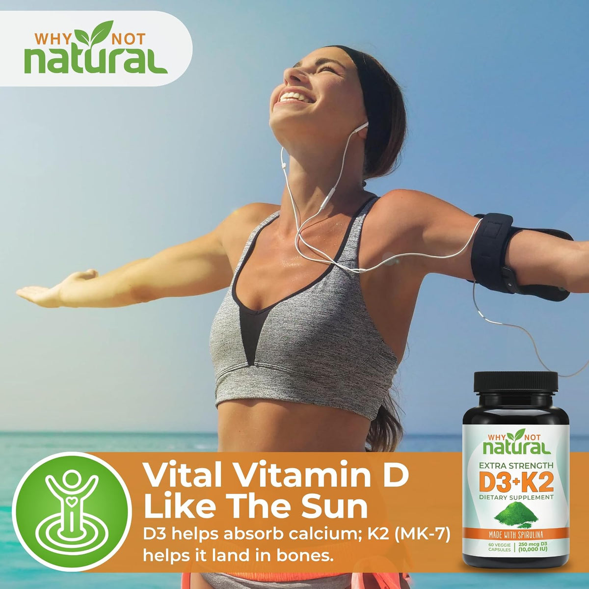 natural vitamin D3 K2 for immunity