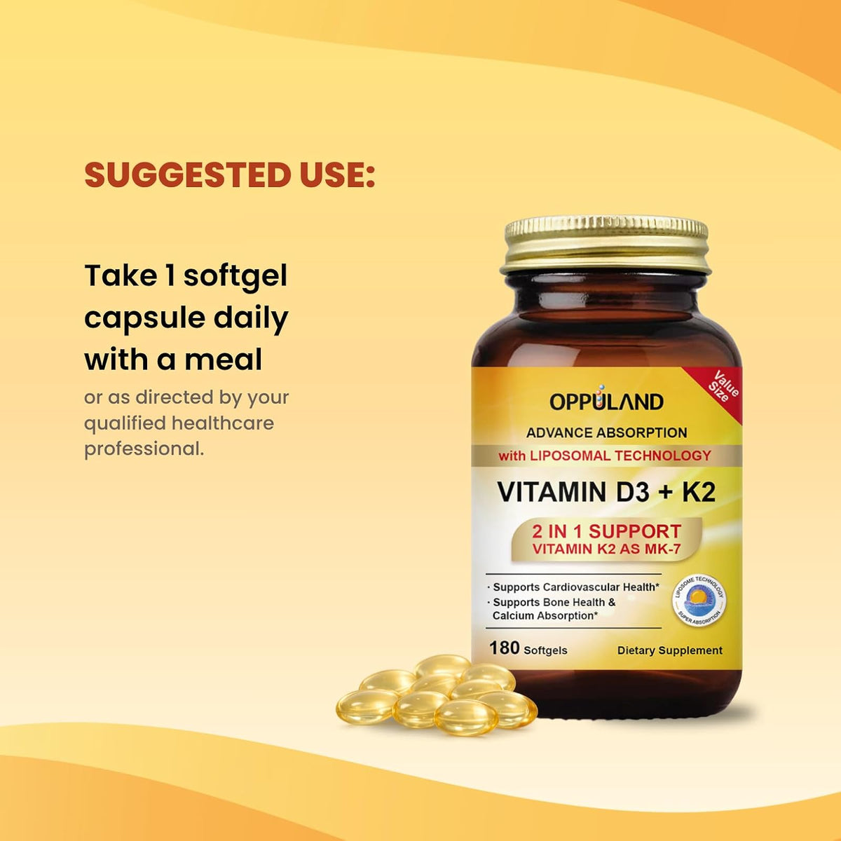 Natural Vitamin D3 K2 for mood enhancement